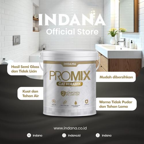 Promo Cat Keramik Waterbased Promix 4 Kg Cicil 0% 3x - Kota Malang - INDANA | Tokopedia