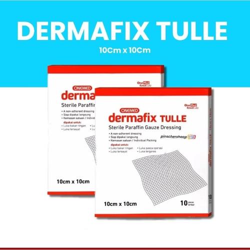 Promo Onemed Dermafix Tulle Steril 10x10cm OneMed Sufratule Steril Box ...