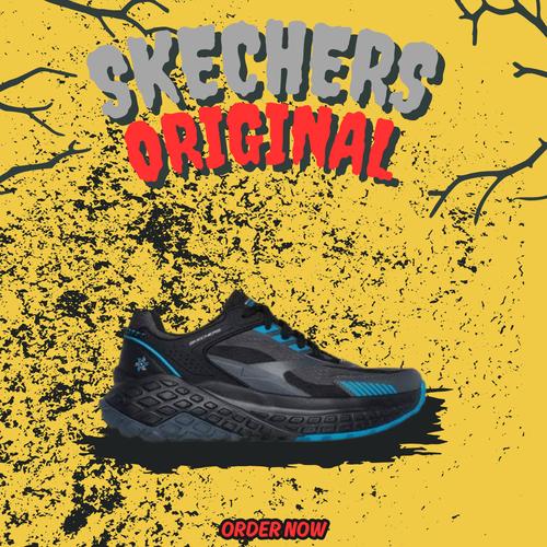 Promo Sepatu Skechers Monster Evo Devolve Black Men's ( 232743/BKGB ...