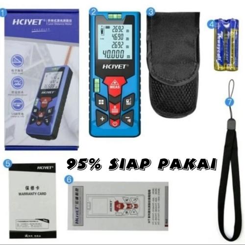 Jual Meteran Laser Distance 40m Pengukur Meter Jarak rangefinder range ...