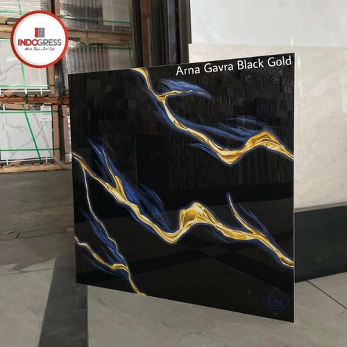 Jual granit lantai 60x60 arna gavra black gold glazed polished - Kab ...