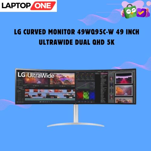 Promo LG CURVED MONITOR 49WQ95C-W 49 INCH ULTRAWIDE DUAL QHD 5K Cicil 0% 3x - Kota Surabaya ...