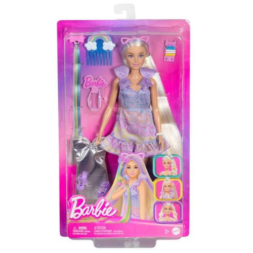 Promo Barbie Fun & Fancy Blonde Doll With Long Hair Rambut Panjang and ...