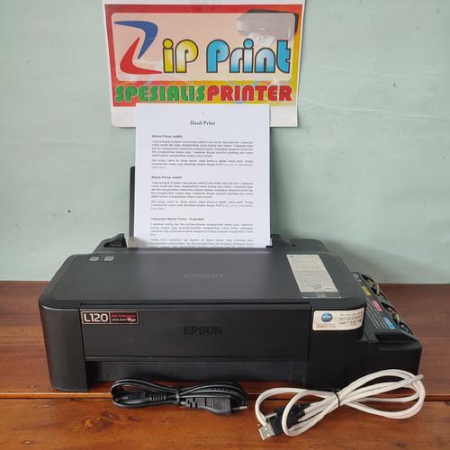 Jual Printer Epson L120 Cetak Hitam Saja - Kardus + Bubble - Kab ...