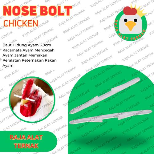 Jual Chicken Nose Bolt / Baut Hidung Ayam 6,9 cm - Alat Ternak Ayam - Kab. Bogor - Raja Alat ...