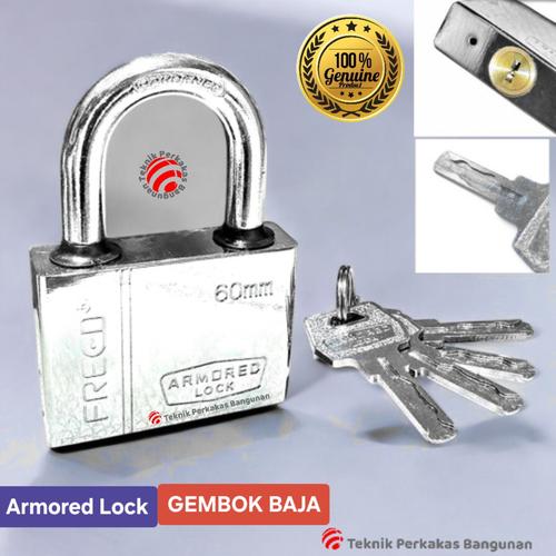 Jual Gembok baja anti maling silinder kuningan untuk pagar rumah ruko ...