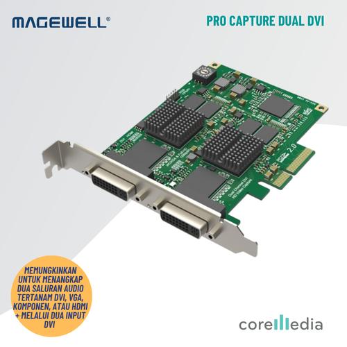 Jual Kartu Perekam Magewell Pro Capture Dual DVI HD (Dua Saluran) - Kota Surabaya - Core Media ...