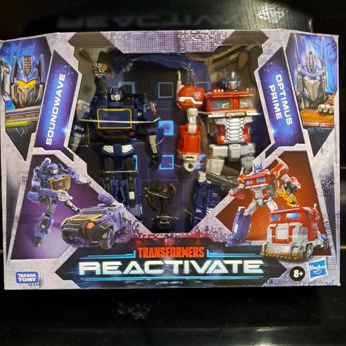 Promo Hasbro Transformers Reactivate Package Optimus Prime and ...