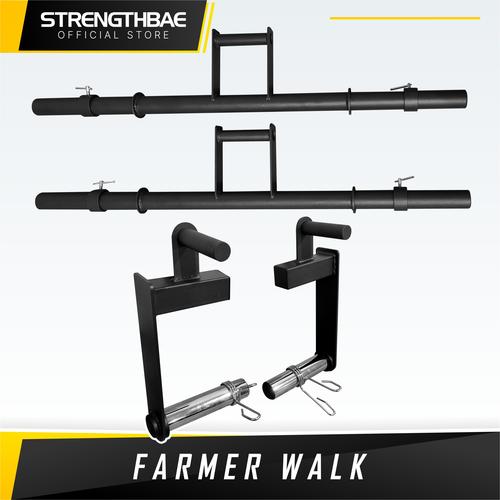 Jual Farmers Walk Handle STRENGTHBAE Farmer Carry Handles Strongman ...
