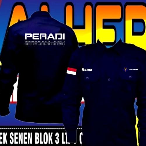 Jual kemeja advokat baju advokat seragam advokat kemeja Peradi baju ...