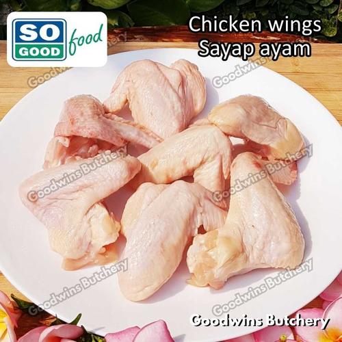 Jual 600gr SoGood CHICKEN WING 5-6pcs frozen | sayap ayam | So Good ...