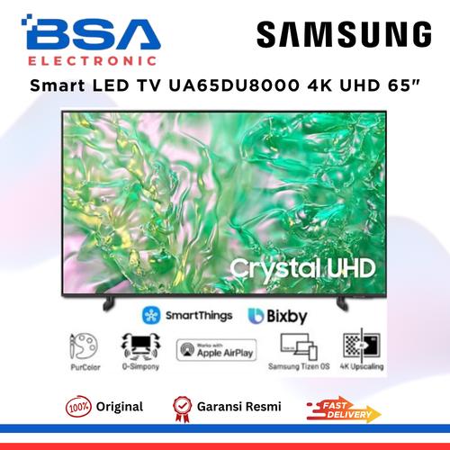 Promo SAMSUNG TV UA65DU8000 65" CRYSTAL UHD 4K SMART TV 65 Inch - Kota ...