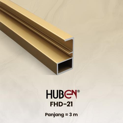 Jual FHD 21 HUBEN - Handle Frame Kaca Aluminium Slim Lemari Kitchen ...