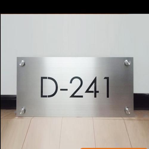 Jual Nomor Rumah Stainless Elegan : Custum Design - Kota Surabaya ...