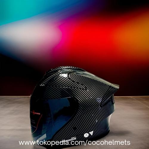 Jual open face 2025!!! new helm carbon double visor dewasa mrx carbon ...