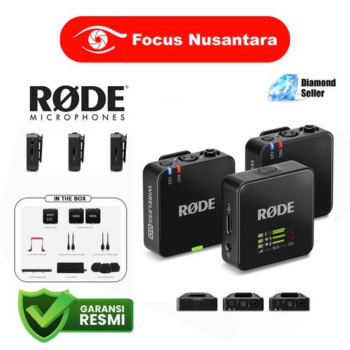Promo RODE Wireless GO 3 2-Person Compact Wireless Microphone System ...