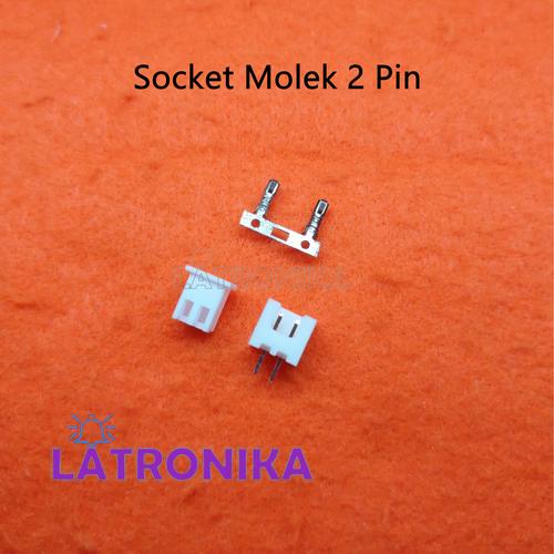 Jual Soket Molek Kecil 100 Pcs 2 Pin 3 Pin 4 Pin 5 Pin 6 Pin 7 Pin 8 Pin Set Terminal Socket ...
