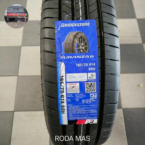 Jual Ban Bridgestone Turanza 6 185/70 R14 (Ban Avanza,Xenia) - Kirim ...