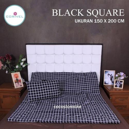 Jual NEW PRODUCT BALMUT (BANTAL SELIMUT) MOTIF BLACK SQUARE (KOTAK ...
