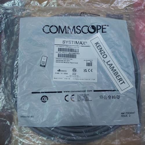 Jual Patch Cord UTP Cat 6A COMMSCOPE SYSTIMAX Panjang 10 Meter 35feet ...
