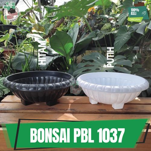 Jual Pot Bunga Tanaman Hias Pot Bonsai Plastik Lovenia PBL HITAM PUTIH ...