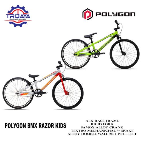Jual Polygon Razor Kids Sepeda BMX Race Anak 20 Inch - Silver, Micro ...
