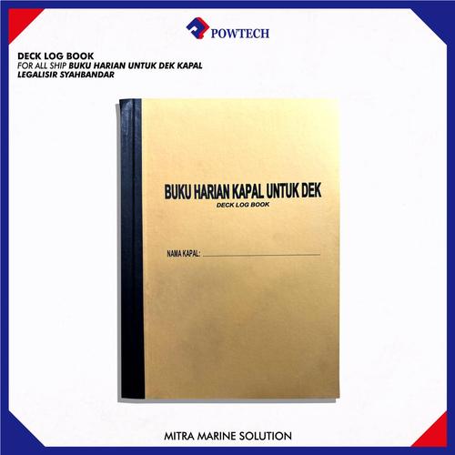 Jual Buku Harian Kapal Deck Log Book Engine Log Book Buku Harian Kapal ...