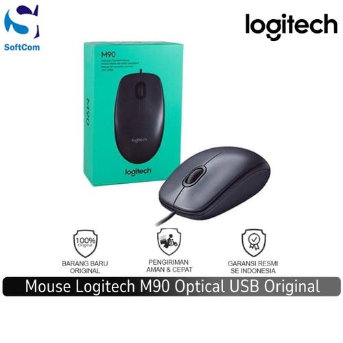 Jual Mouse Logitech M90 Optical USB Original - Kota Medan - SOFTCOM ...