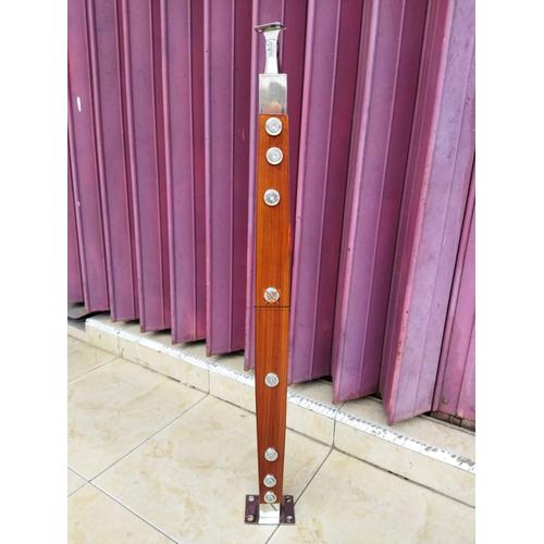 Jual Tiang Railing Tangga Kayu Cembung Tengah/ Tiang Railing Tangga ...