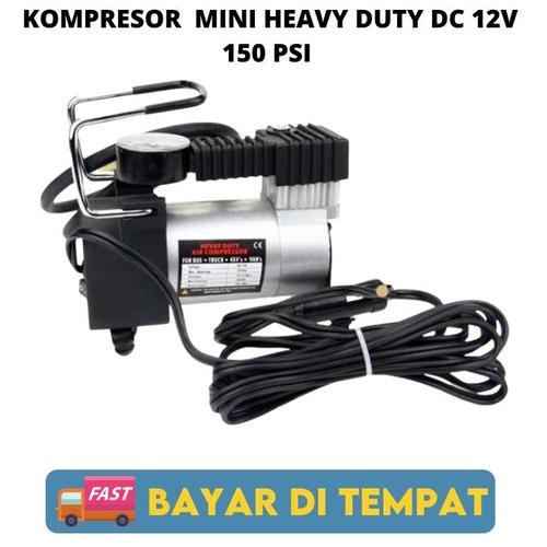 Jual Kompresor Mini Heavy Duty DC 12V 150 PSI Angin Listrik / Air ...