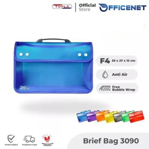 Jual TAS KANCING FOLIO DOKUMEN SEKOLAH MAP JINJING BRIEF BAG 3090 TOPLA ...