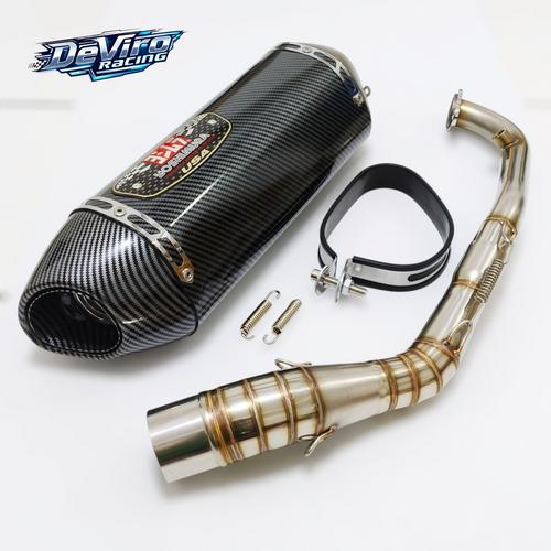 Jual Knalpot Yoshimura R-77 Carbon Import Full System ADV PCX Vario 160 ...