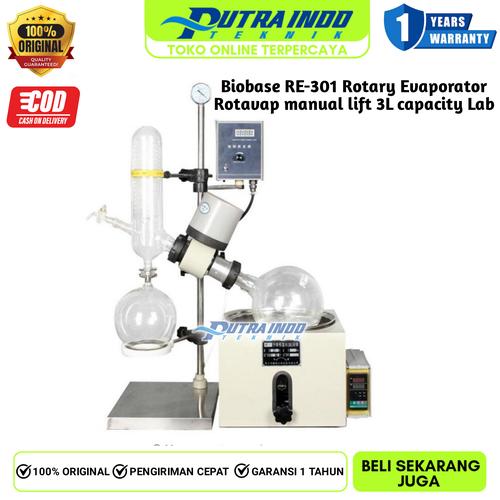 Jual Biobase RE-301 Rotary Evaporator Rotavap manual lift 3L capacity Lab - Jakarta Barat ...