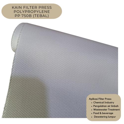 Jual Kain Filter Press Polypropylene (PP) 750B (Tebal) - Lebar 0.9m ...