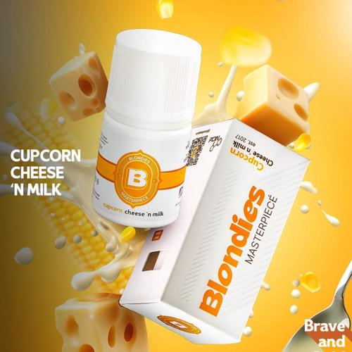 Jual Blondies Masterpiece Cupcorn Cheese & Milk 60ML by IDJ / Liquid ...