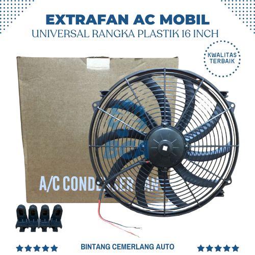 Jual EXTRAFAN 16 inch AC Mobil Rangka Plastik Extra Fan AC 16 Inci ...
