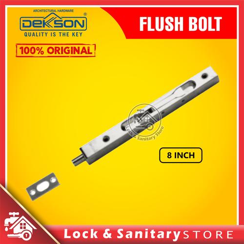 Jual Flush Bolt Dekson / Dekkson FB 040 8 Inch SSS Grendel Tanam - 8 ...