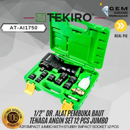 Jual TEKIRO AT-AI1750 AIR IMPACT JUMBO WITH STUBBY IMPACT SOCKET / 1/2 ...