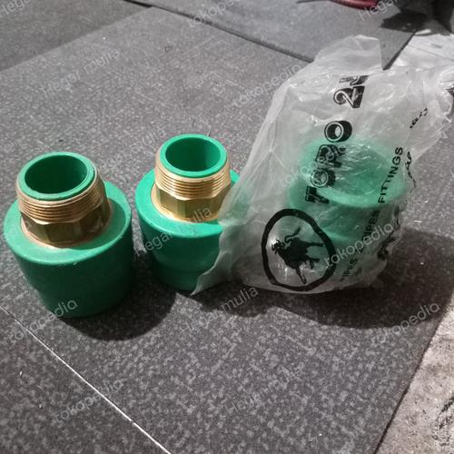 Jual SDL PPR 1 1/2" inch Sok Drat Luar Male Thread Joint Dn50mm ...