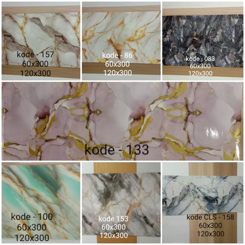 Jual WALPAPER ROLL MATERIAL CERAMIX TILE WALL STICKER MARMER PVC MARBLE ...