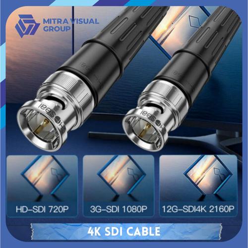 Promo Choseal 12G-SDI SDI 4K Cable BNC Camera LED Screen Display Monitor Live Streaming ...