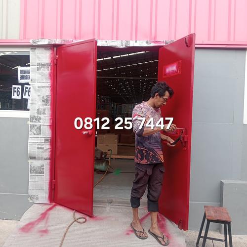 Jual Emergency Exit Double Door / Duoble Door GuardAll / Fire Double ...
