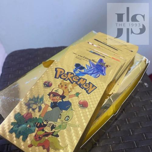 Promo Gold Pokemon Card Pokemon Trading Gold Cards Limited Edition ...