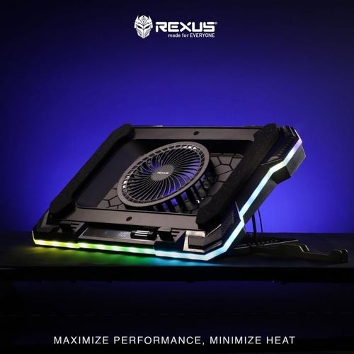 Jual Rexus Breeze Max B300 Cooling Pad Laptop Gaming up to 19 inch RGB ...
