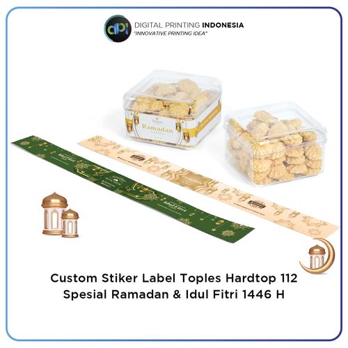 Jual Custom Sticker Seal Packaging - Stiker Label Toples Hardtop 112 ...