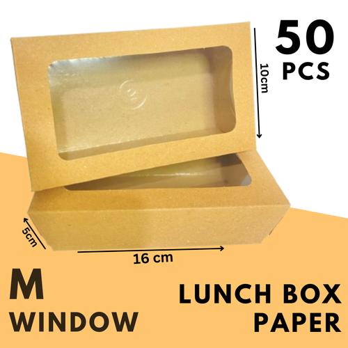 Jual Lunchbox Paper Tempat Nasi Tempat Kue Snack Box Camilan Murah ...