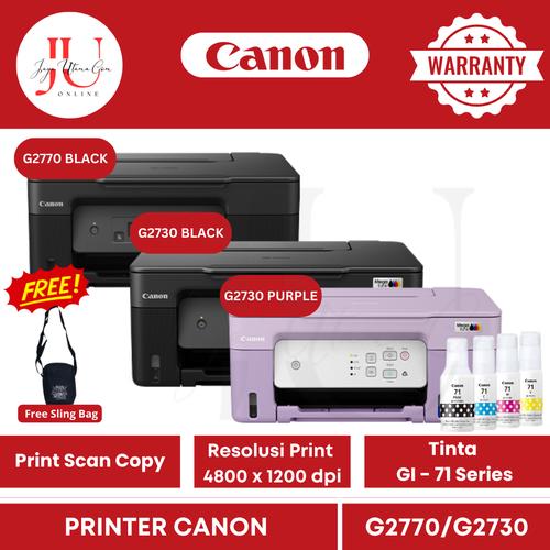 Promo Printer Canon Pixma G2770 G 2770 (Print, Scan, Copy) Original ...
