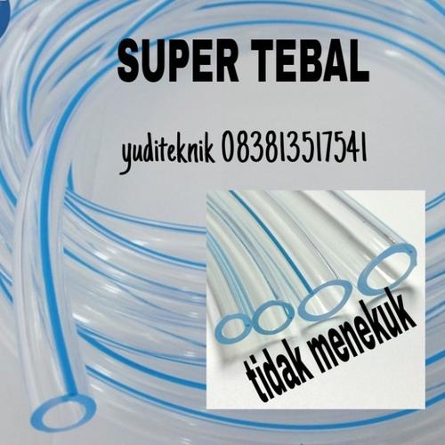 Jual selang bening 1" tebal transparan / Selang transparan tebal ...