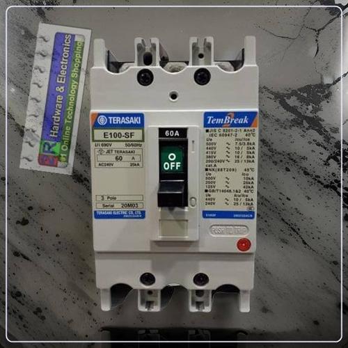 Jual TERASAKI E100SF 3P - FIXED TYPE 16Ka MCCB - 15A - Kota Surabaya ...