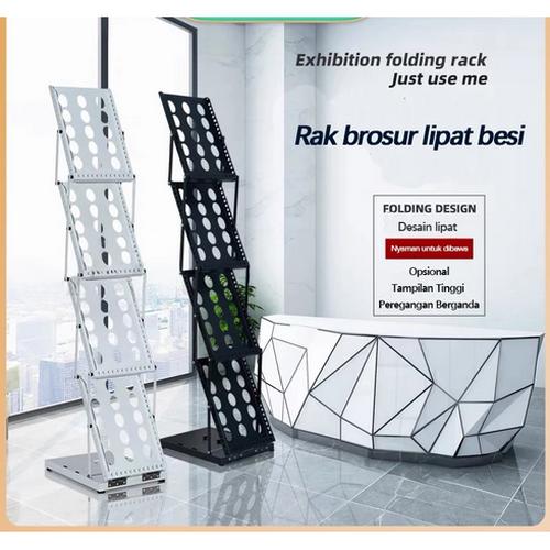 Jual Rak Brosur Akrilik A4 lipat / Rak Penyimpanan Serbaguna - Rak ...